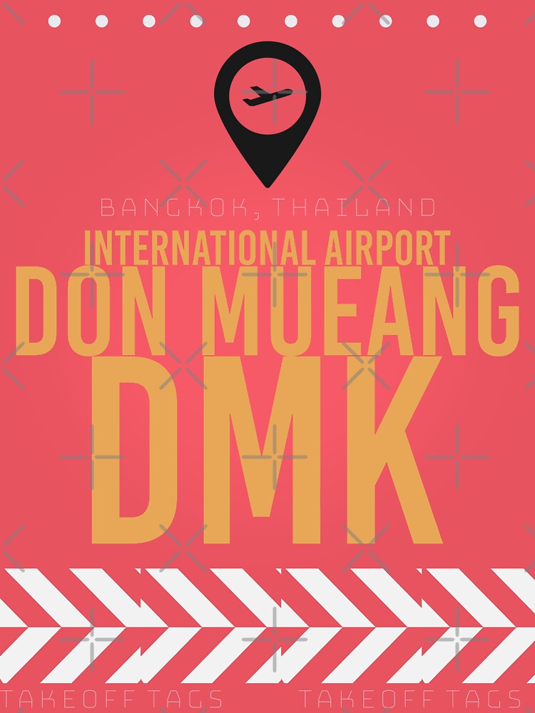 "DMK Don Mueang airport" Sticker by Aviators | Redbubble