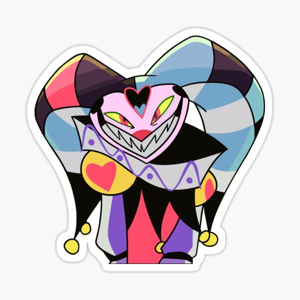 "Helluva Boss Fizzarolli" Sticker for Sale by artisanbaguette | Redbubble