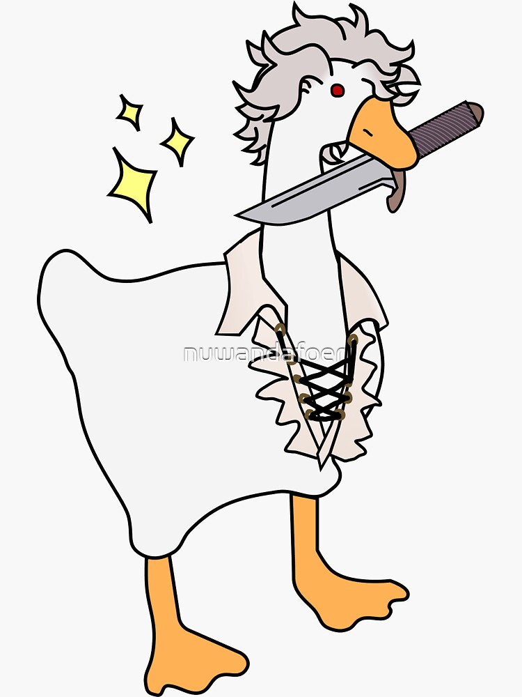 "Goosetarion Astarion Baldur's Gate Stickers T-shirt and more" Sticker ...