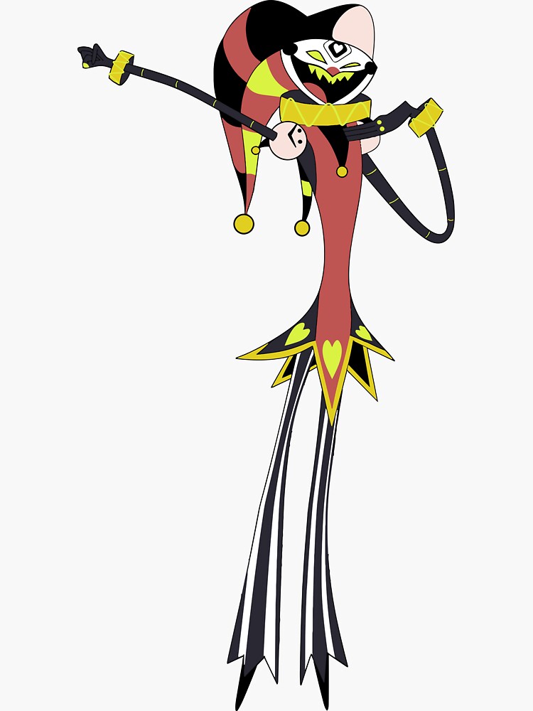 "Helluva Boss Fizzarolli" Sticker for Sale by artisanbaguette | Redbubble