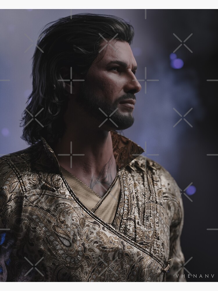 "Baldurs Gate 3 - Gale Gold Robe" Photographic Print for Sale by ...