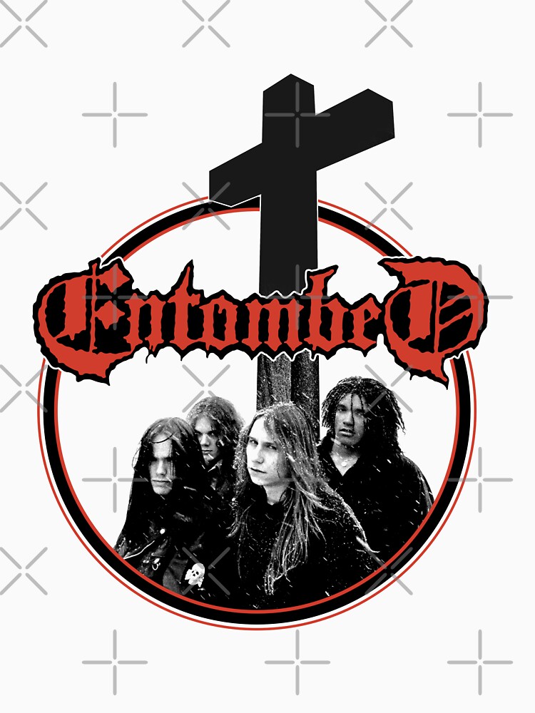 "ENTOMBED - T-SHIRT, LEFT HAND CROSS" Essential T-Shirt for Sale by ...
