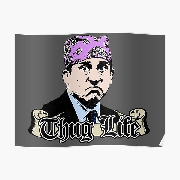 "Prison Mike Colorized" Poster for Sale by iWumbo | Redbubble