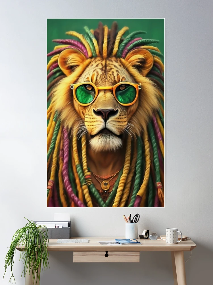 Bob Marley Lion Tapet