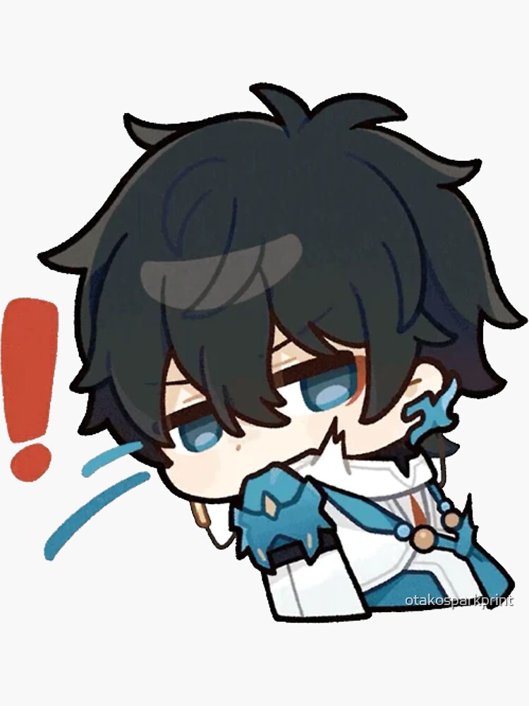 "dan heng" Sticker for Sale by otakosparkprint | Redbubble