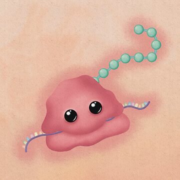 "Cute Ribosome" Sticker for Sale by queraltsciart | Redbubble