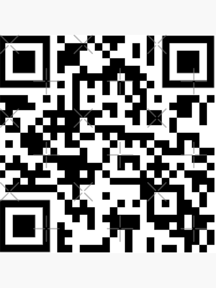 "Whistle, THE Josh Hutcherson edit - QR code" Sticker for Sale by ...