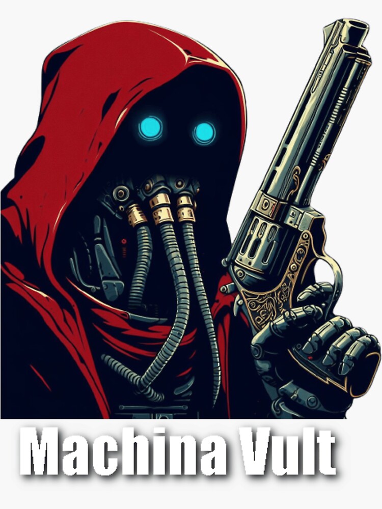 "Admech techpriest Machina Vult (The machine wills it)" Sticker for ...