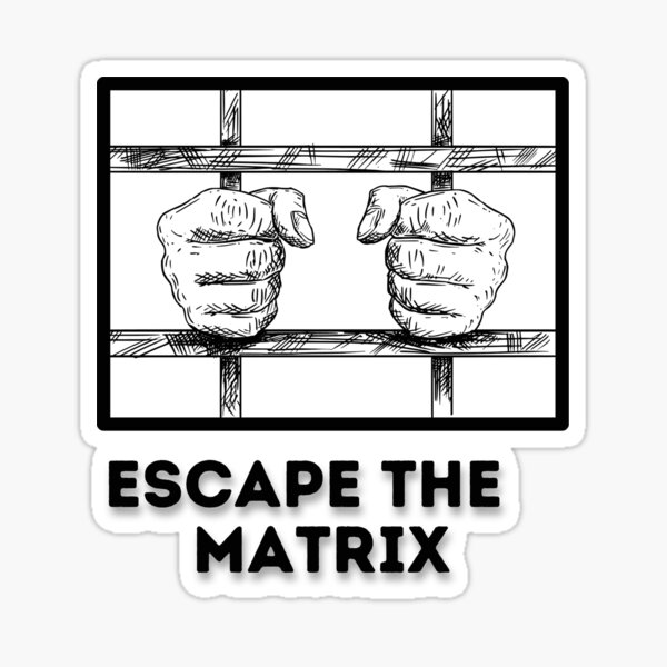 "Unveiling Reality: Matrix Breakthrough" Sticker for Sale by ZION-E ...