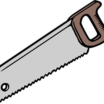 "Saw" Sticker for Sale by kaybeestickers | Redbubble