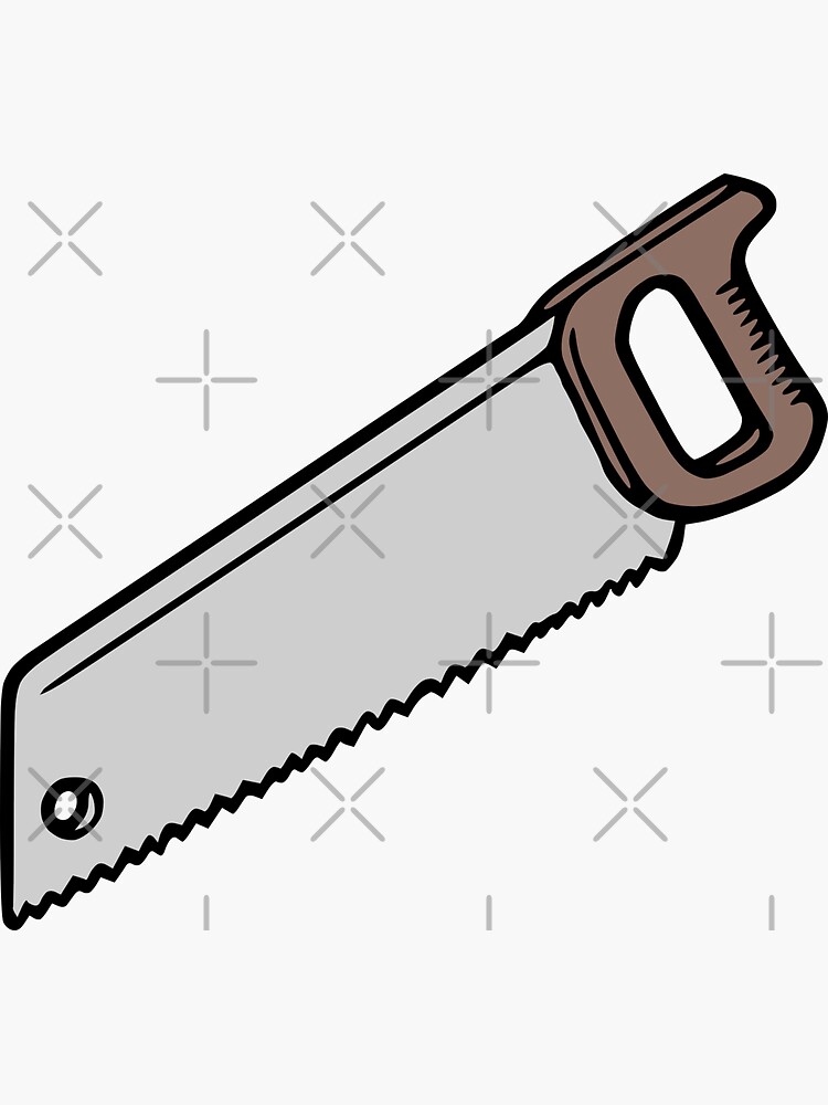 "Saw" Sticker for Sale by kaybeestickers | Redbubble