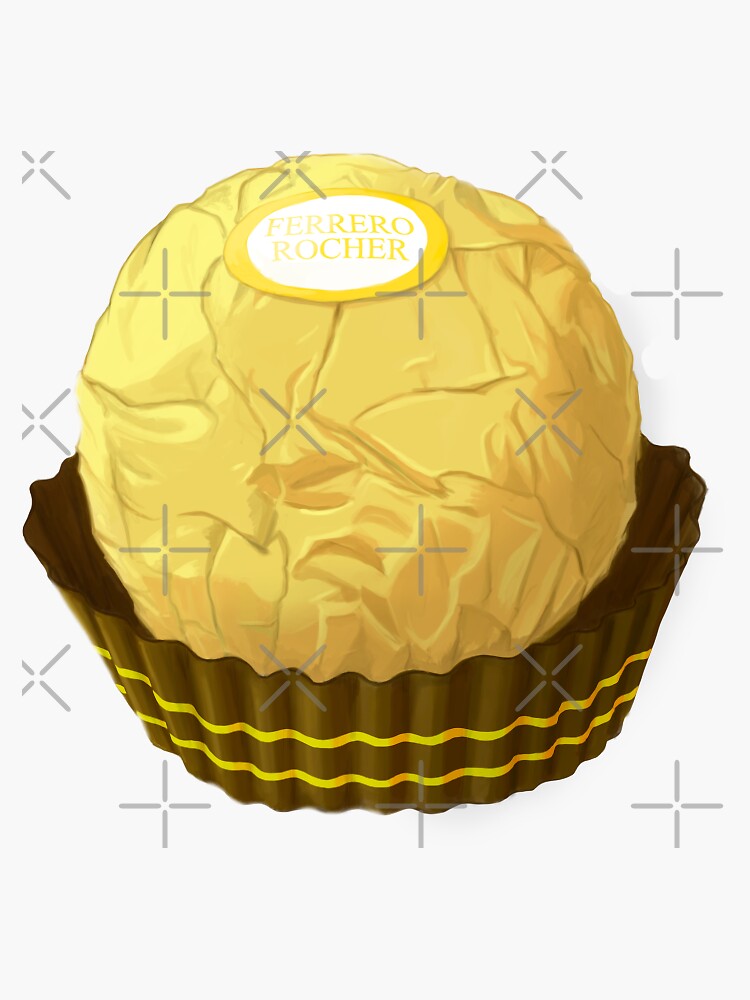 "Ferrero Rocher" Sticker by DougLeutz | Redbubble