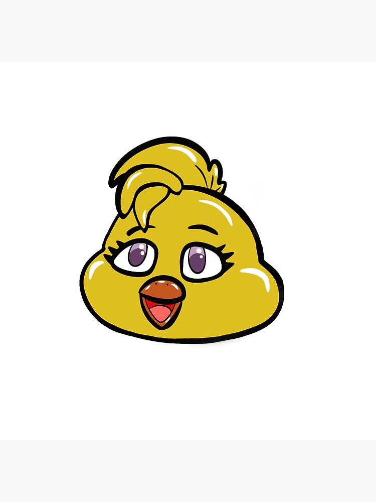 "FNAF Original Chica " Sticker for Sale by shambersart | Redbubble
