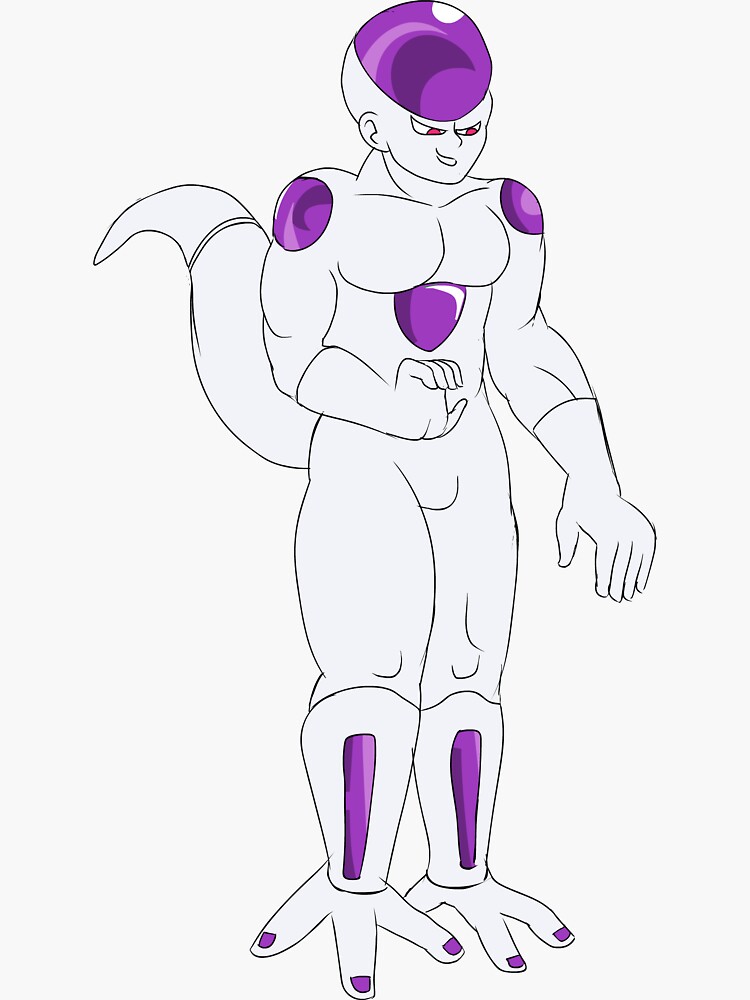 "Frieza Dragon Ball Z" Sticker for Sale by Quistlor | Redbubble