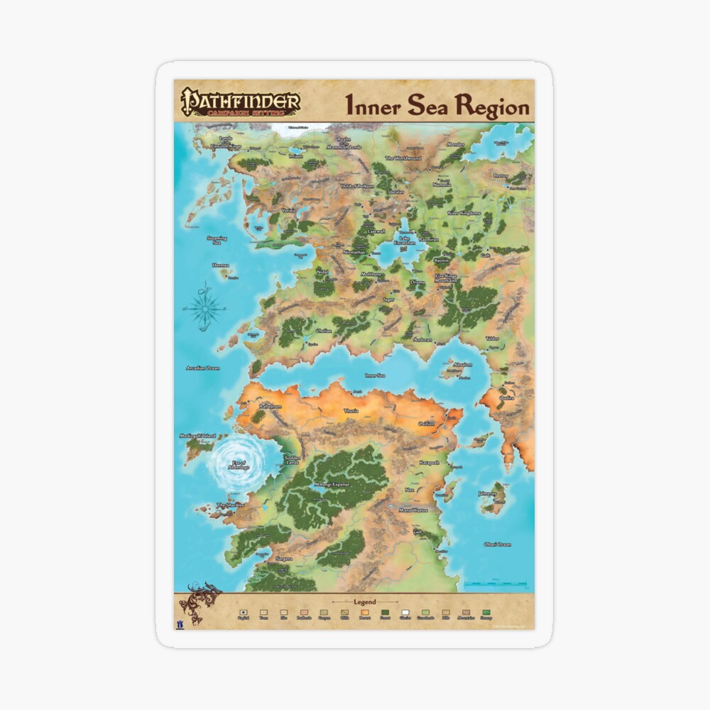 Mapa De Golarion
