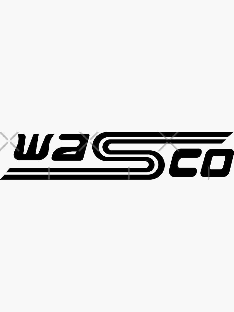 "Wasco Logo" Sticker for Sale by Justin Curtis | Redbubble