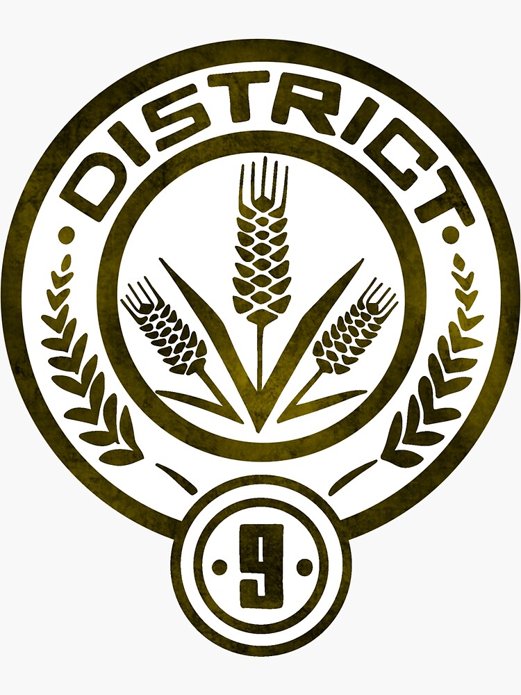 "Disctrict 9 Seal" Sticker for Sale by shiix | Redbubble