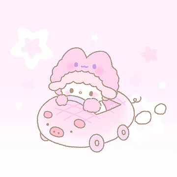 "melody car" Sticker by purple dojo store | Redbubble