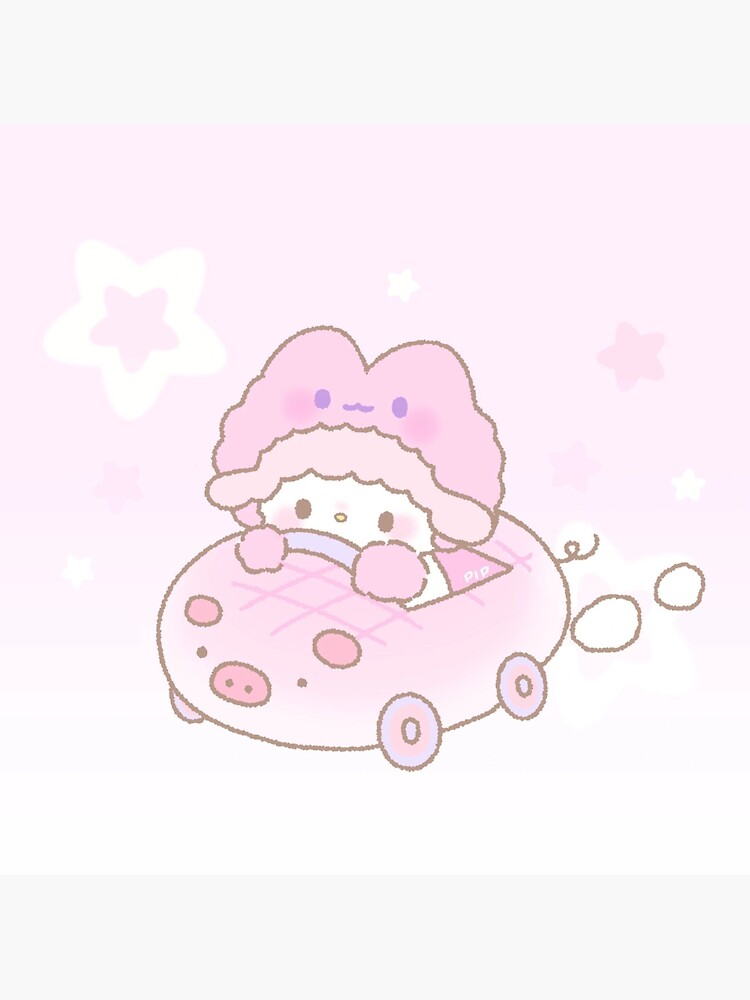 "melody car" Sticker by purple dojo store | Redbubble