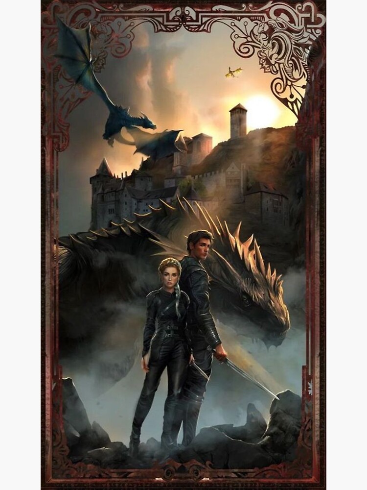 "xaden riorson art" Sticker for Sale by ThePixelPulse | Redbubble