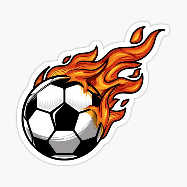 "soccer ball" Sticker for Sale by itswallcraft | Redbubble