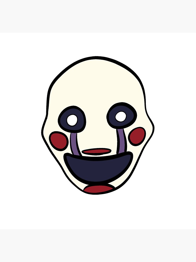 "FNAF The Puppet " Sticker for Sale by shambersart | Redbubble