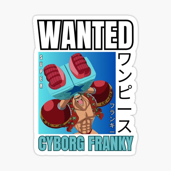 "Cyborg Franky" Sticker for Sale by PrintMagicGallery ⭐⭐⭐⭐⭐ | Redbubble