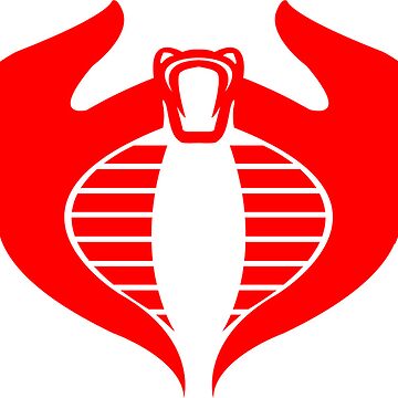 "Cobra Rattler logo" Sticker for Sale by DanGhileArt | Redbubble