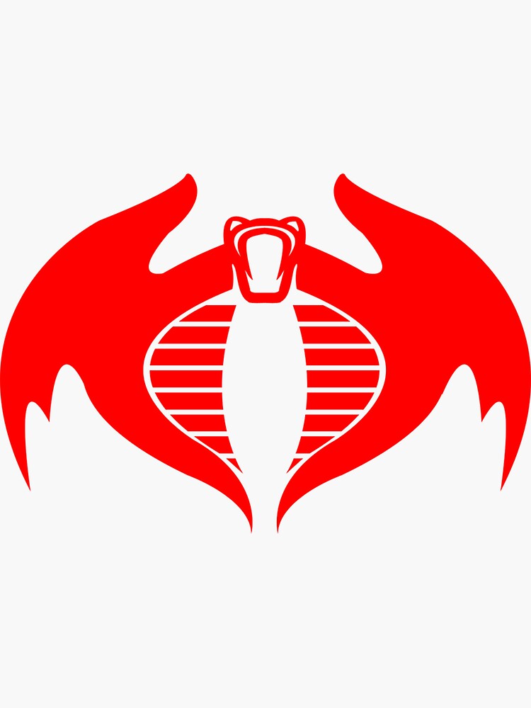 "Cobra Rattler logo" Sticker for Sale by DanGhileArt | Redbubble