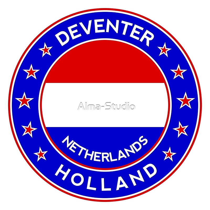 "Deventer, Cities of Holland, Netherlands, circle" by Alma-Studio ...