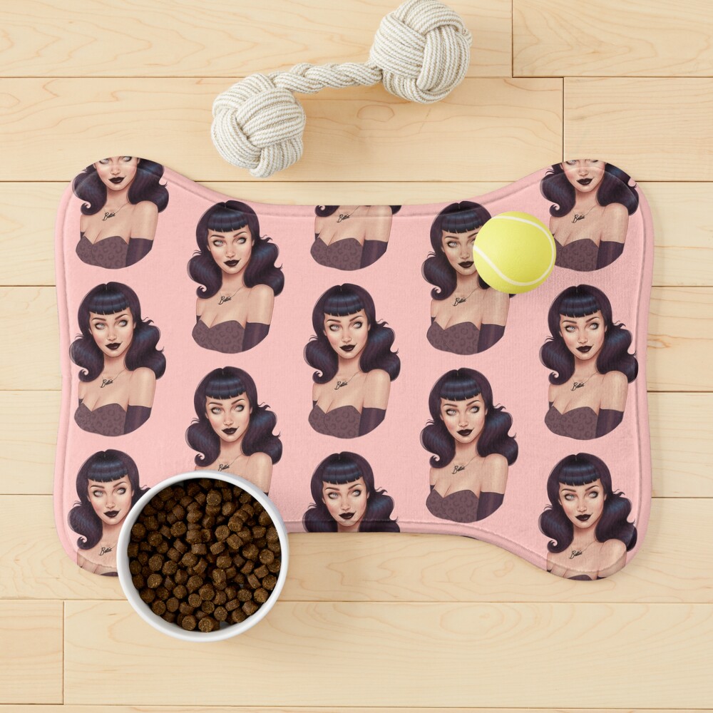 "Pinup Girl Bettie // 1950s Vintage Glamour Burlesque" Sticker for Sale ...