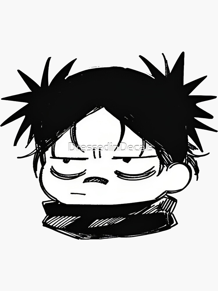 "Choso" Sticker for Sale by DressedinDecals | Redbubble