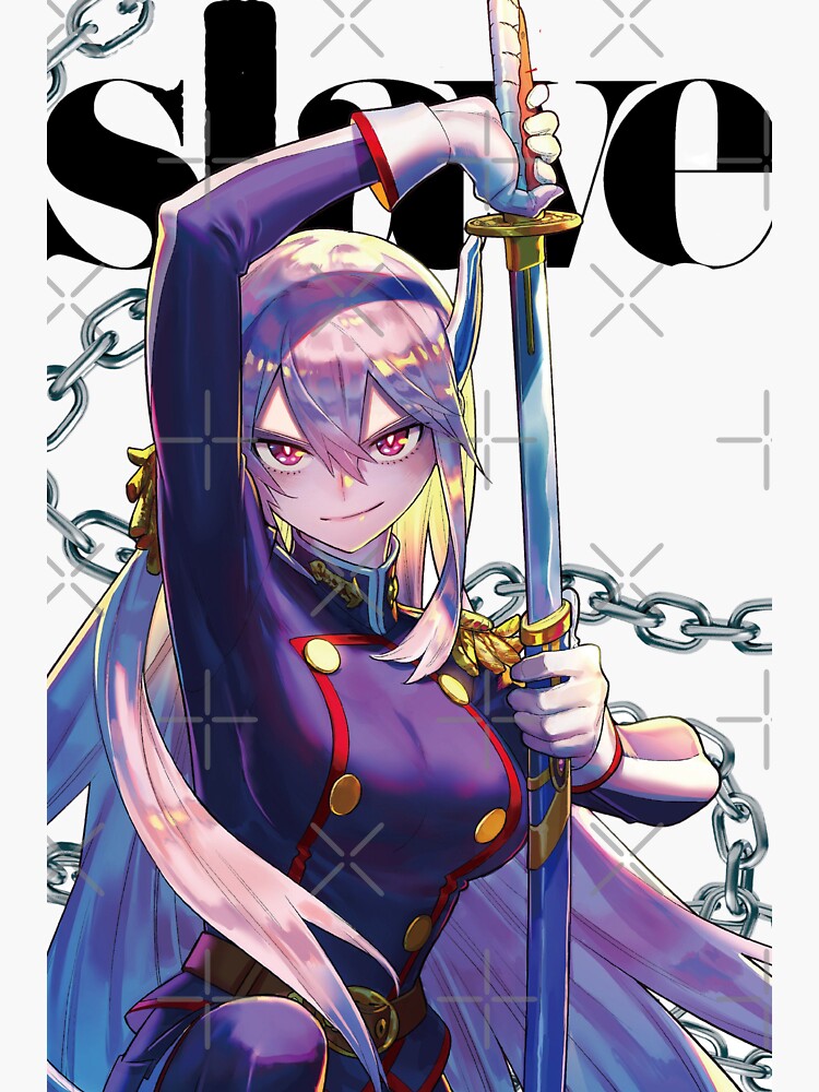 "Mato Seihei no Slave - Uzen Kyouka" Sticker for Sale by Adeel Mushtaq ...