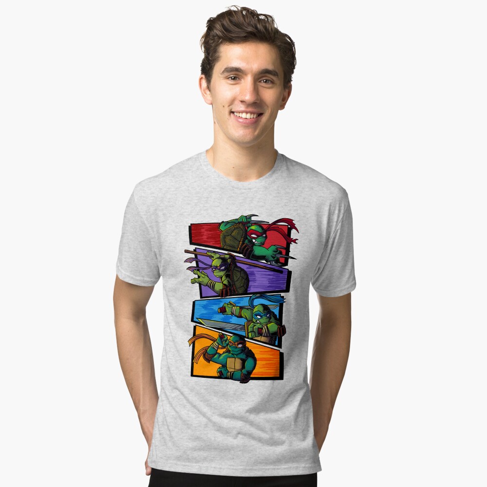 "TMNT IDW comic panel design" Sticker for Sale by RowanKnowlton | Redbubble