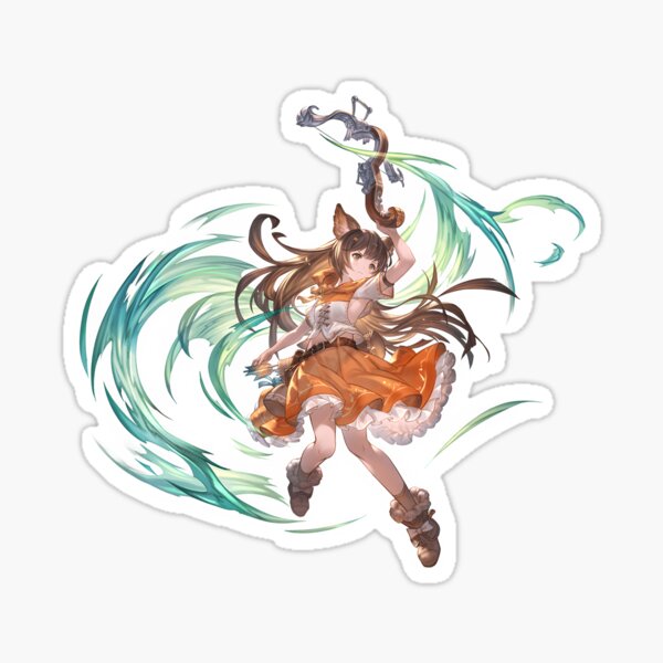 "Granblue Fantasy Versus Rising GBF Aster 2nd" Sticker for Sale by ...
