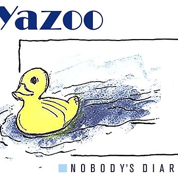 "Yazoo Nobody's Diary Logo" Essential T-Shirt for Sale by SJP-EML ...
