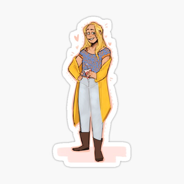"Brooke " Sticker for Sale by Trash-Queen-Jyn | Redbubble
