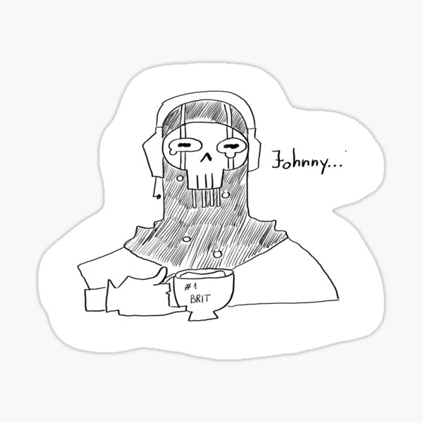 "grieving ghost" Sticker for Sale by picinke | Redbubble