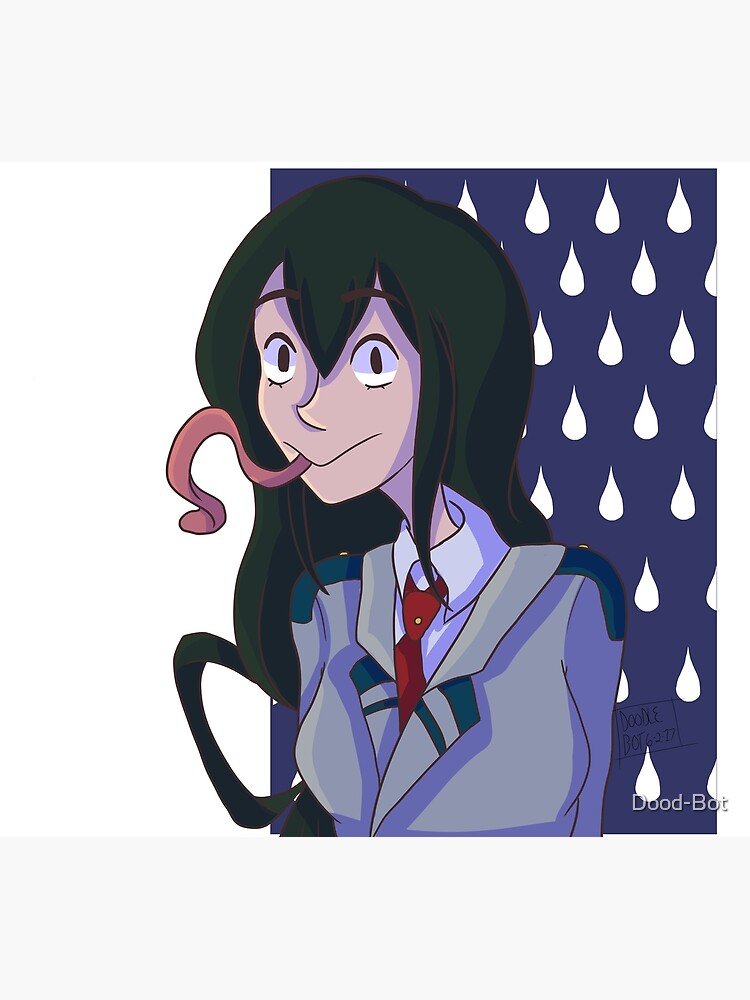 "Tsuyu Asui" Poster by Dood-Bot | Redbubble