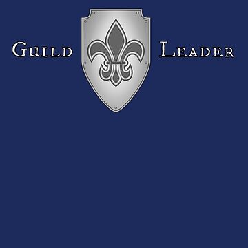 "Guild Leader MMORPG Design" Essential T-Shirt for Sale by ...