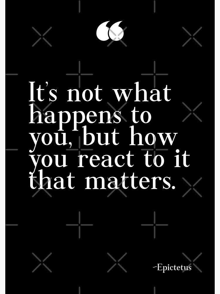 "Epictetus Quotes" Sticker for Sale by SamStoreo X | Redbubble