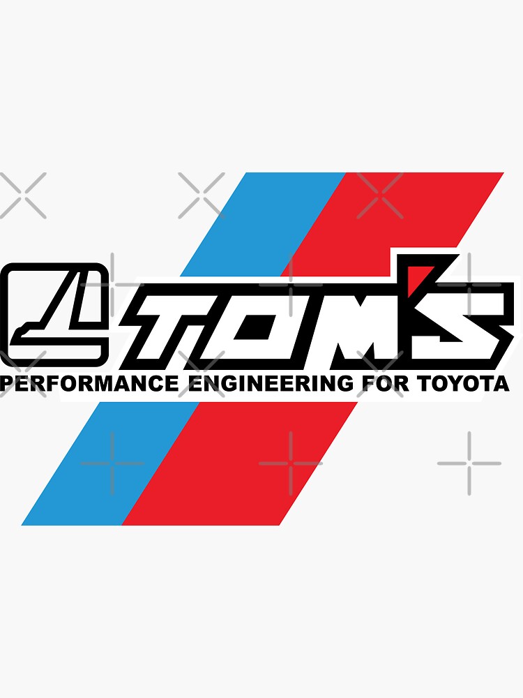"TOMS TRD Racing" Sticker for Sale by JDMShop | Redbubble