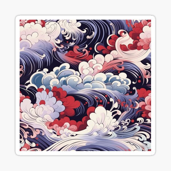 "Illustration Youkai" Sticker by MidArtForge | Redbubble