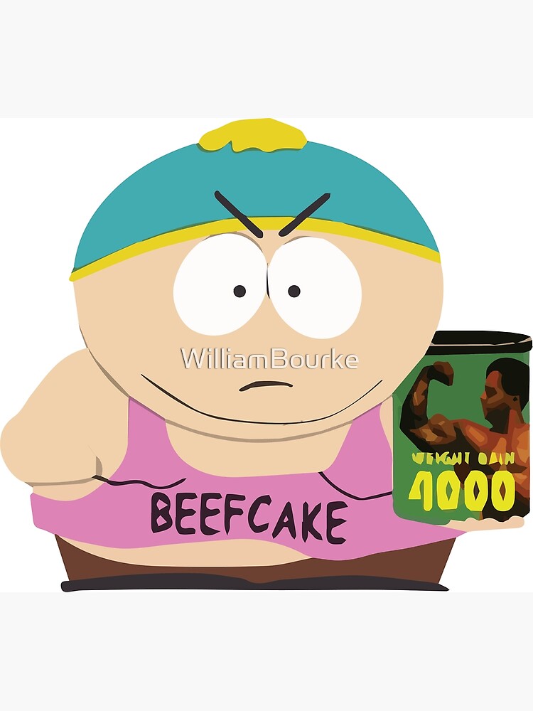 Cartman Beefcake Plakat South Park Cartman I'm Not Fat I'm Big Boned