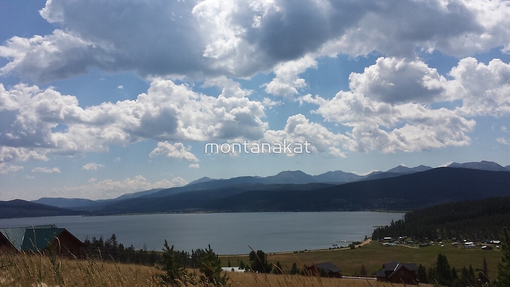 "Georgetown Lake, Montana " by montanakat | Redbubble