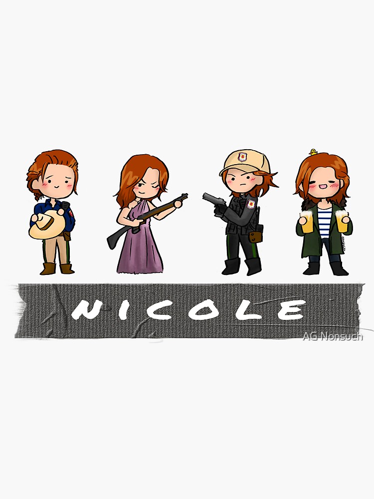 "Nicole Haught Duck Tape " Sticker for Sale by NonsuchTheFirst | Redbubble
