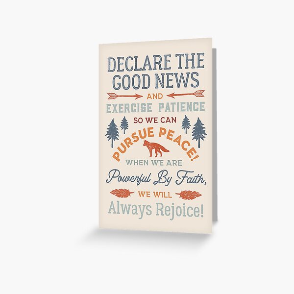 "2020-2024 JW Convention Themes (For Him)" Greeting Card for Sale by ...