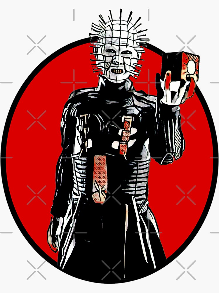 "pinhead" Sticker by JTK667 | Redbubble