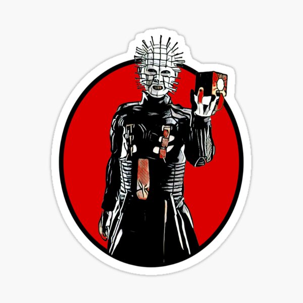 "pinhead" Sticker by JTK667 | Redbubble