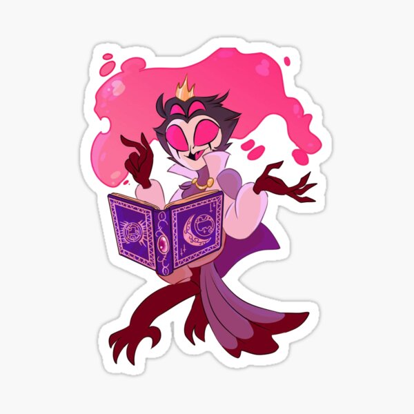 "Stolas - Helluva Boss" Sticker for Sale by natalies-tees | Redbubble